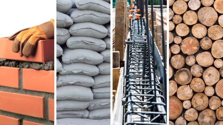 50+ Construction Materials List With Images & Uses - House To Your Home